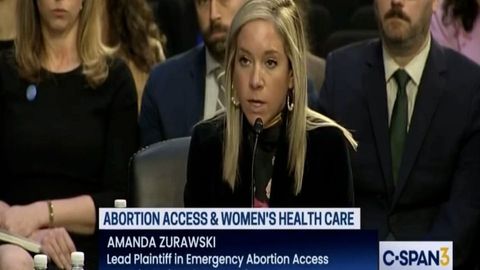 Woman calls out absent Senators Cruz and Cornyn at abortion hearing ...