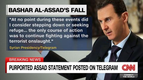 A new statement details the final hours of Bashar al-Assad’s fall ...