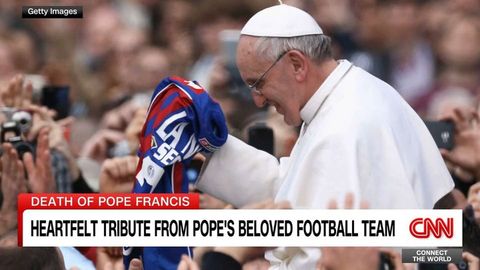 Heartfelt tribute from Pope’s favorite football team | Haystack News