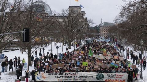 Tens of thousands of climate activists protest across Germany ahead of ...