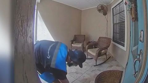 Porch pirate poses as Amazon delivery driver | Haystack News