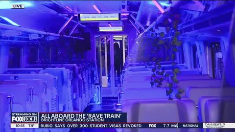 All aboard the 'Rave Train' | Haystack News