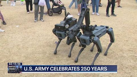 Close look at the Army's autonomous robot dogs | Haystack News