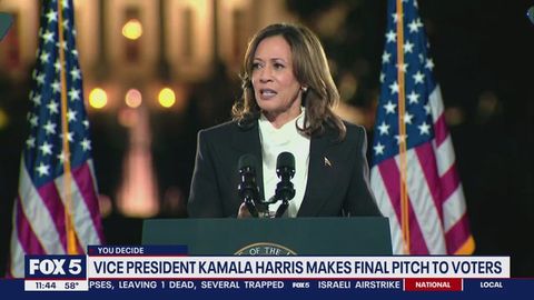 VP Harris makes final pitch to voters on Ellipse | Haystack News