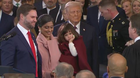 JD Vance sworn in as 50th vice president of the United States of ...