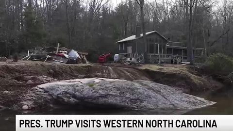President Trump tours Hurricane Helene damage | Haystack News