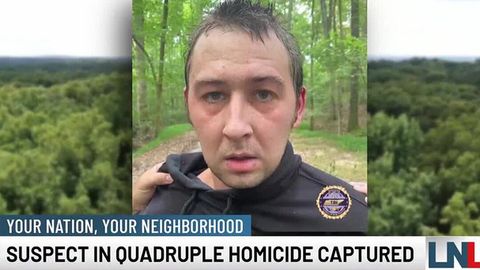 Suspect in quadruple homicide captured | Haystack News