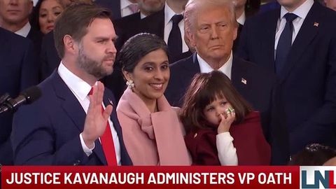 J.D Vance takes the oath of office | Haystack News