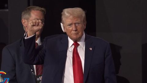 Trump makes big entrance the first night of the 2024 Republican ...