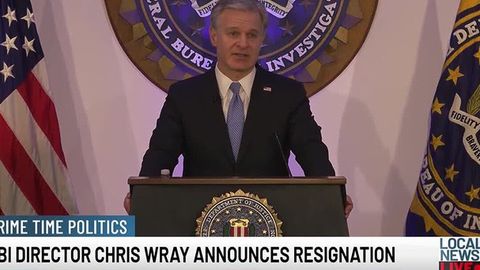 Prime Time Politics: FBI Director Chris Wray announces resignation ...