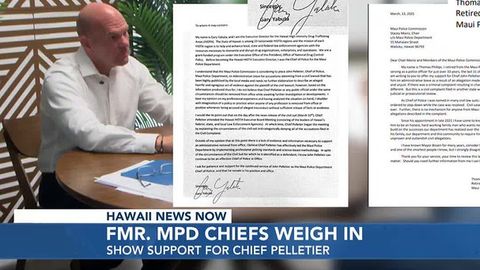Retired Maui police chiefs show support for Pelletier amid ‘Diddy ...