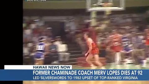 Legendary Chaminade basketball coach Merv Lopes dies | Haystack News