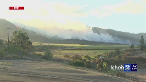 Crews continue to battle Kunia fire, evacuation orders have lifted ...