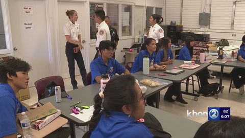 Teens train like first responders in Honolulu’s EMS Explorer Program ...