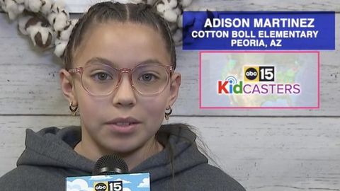 Kidcaster Adison gives your Thursday morning forecast from Cotton Boll ...
