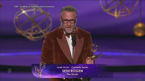 Seth Rogan wins first Emmy Award for 'The Studio' | Haystack News