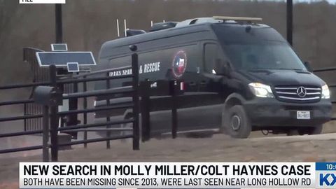 New search conducted by law enforcement in Molly Miller and Colt Haynes ...
