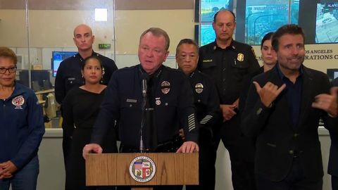 LAPD Chief McDonnell says those who violate curfew are 'subject to ...