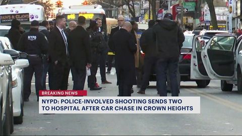 NYPD: Homicide suspect dead, woman hurt following police-involved ...