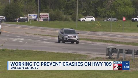 Working to prevent crashes on Highway 109 in Wilson County | Haystack News