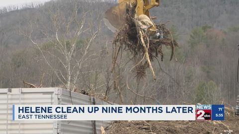 Hurricane Helene cleanup continues nine months later | Haystack News