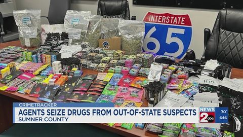 Sumner County agents seize drugs from out-of-state suspects | Haystack News