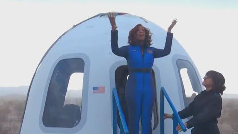 Blue Origin all-female rocket launch makes history | Haystack News