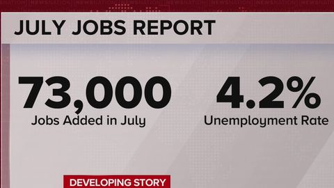 Markets slide after weak jobs report, shifting tariff deadlines ...