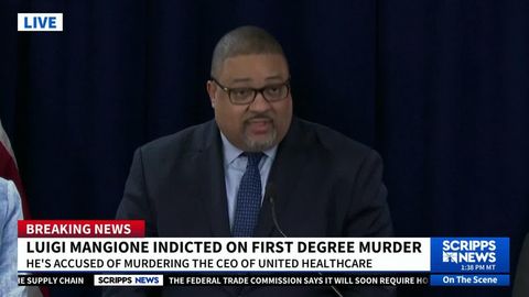 Manhattan DA announces indictment of Luigi Mangione | Haystack News