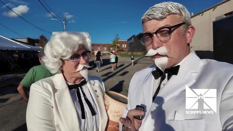 Colonel Sanders goes co-ed at annual World Chicken Festival contest ...