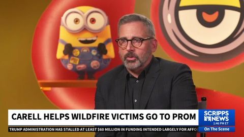 Steve Carell helps provided free prom tickets to wildfire victims ...