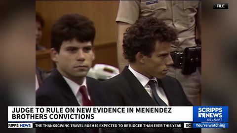 Judge to rule on new evidence in Menendez brothers convictions ...