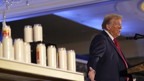 Presidential candidates mark the anniversary of the deadly Oct. 7 ...