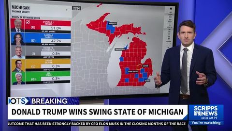 Donald Trump wins swing state of Michigan | Haystack News