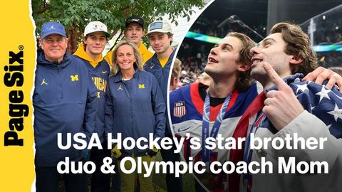 Meet Jack and Quinn Hughes, Team USA Hockey’s star brother duo with an ...