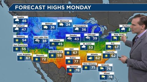 Your weather forecast: National | Haystack News
