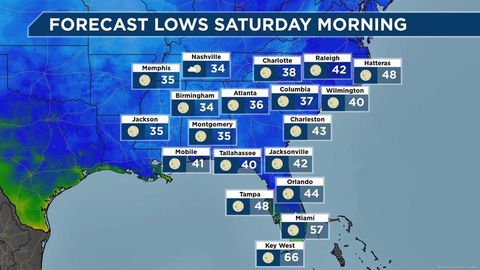 Your weather forecast: Southeast Region | Haystack News