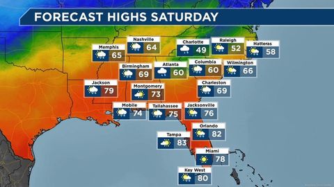 Your weather forecast: Southeast Region | Haystack News