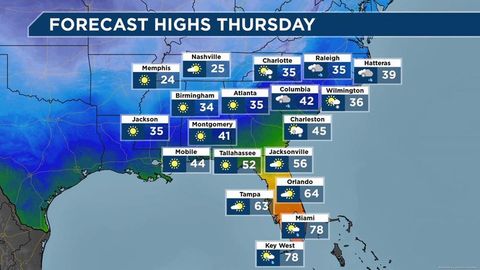 Your weather forecast: Southeast Region | Haystack News