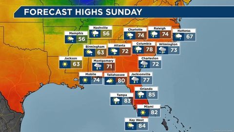Your weather forecast: Southeast Region | Haystack News