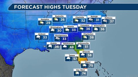 Your weather forecast: Southeast Region | Haystack News