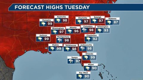 Your weather forecast: Southeast Region | Haystack News