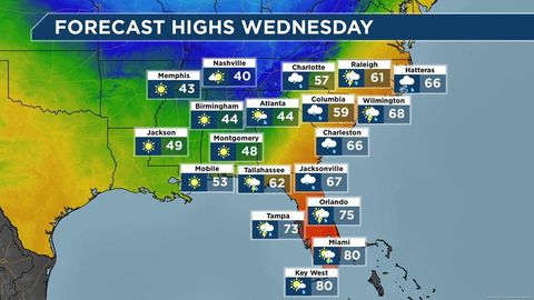 Your weather forecast: Southeast Region | Haystack News