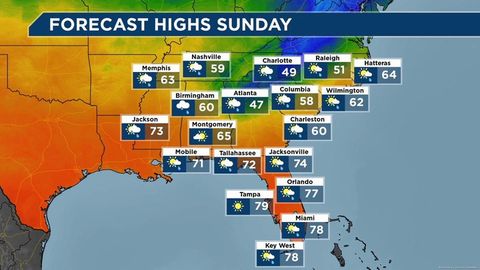 Your weather forecast: Southeast Region | Haystack News