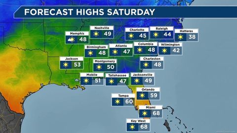 Your weather forecast: Southeast Region | Haystack News