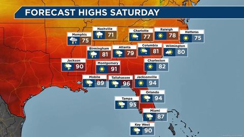 Your weather forecast: Southeast Region | Haystack News