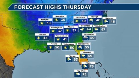 Your weather forecast: Southeast Region | Haystack News