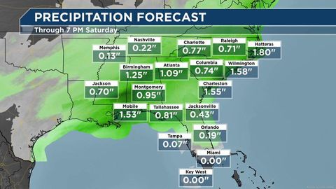Your weather forecast: Southeast Region | Haystack News