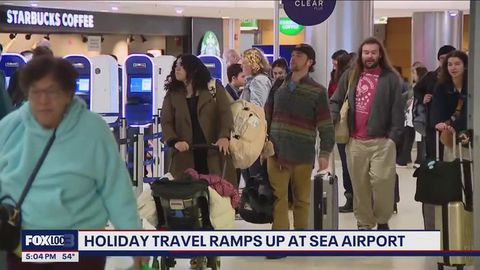 Holiday travel ramps up at SeaTac Airport | Haystack News