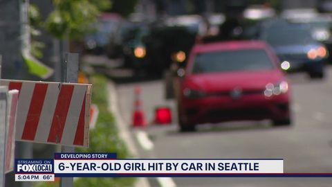 6-year-old hit by car, transported to Harborview in critical condition ...